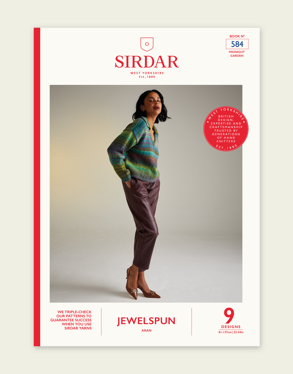 Jewelspun Aran Pattern Book – Wool-Tyme